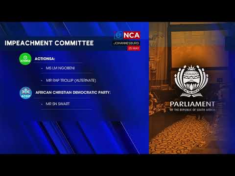 Parliament announces impeachment committee members | Harties AdPost